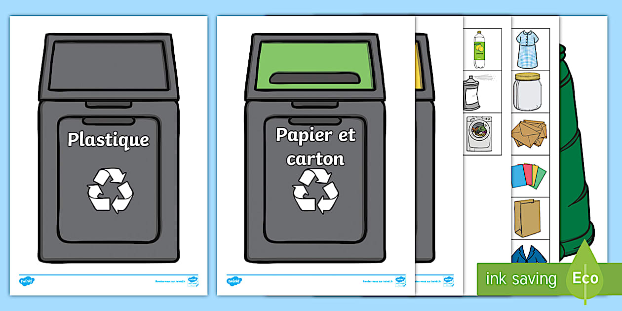 Activité de recyclage - Jeu