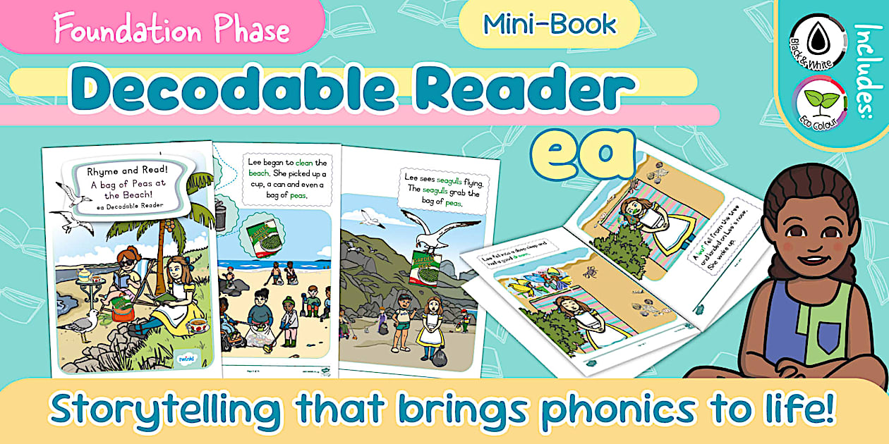 FP Phonics - ea Decodable Reader- Mini-Book (CAPS Aligned)