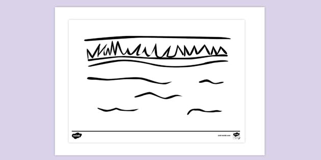 River Colouring Sheet 4 - Colouring Sheets