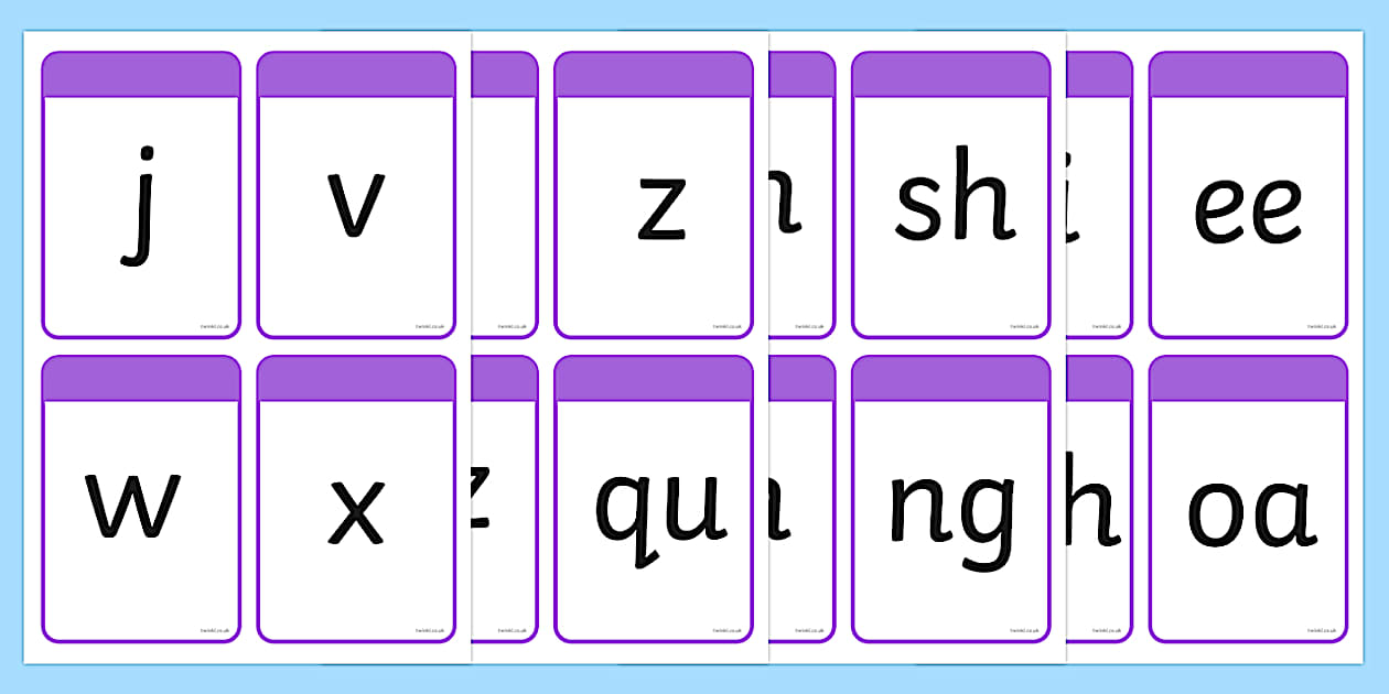 Editable Phase 3 Phoneme Flashcards (teacher made) - Twinkl
