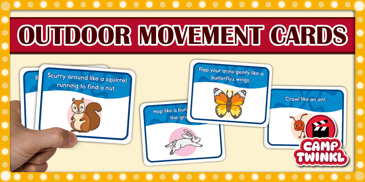 Outdoor Movement Cards