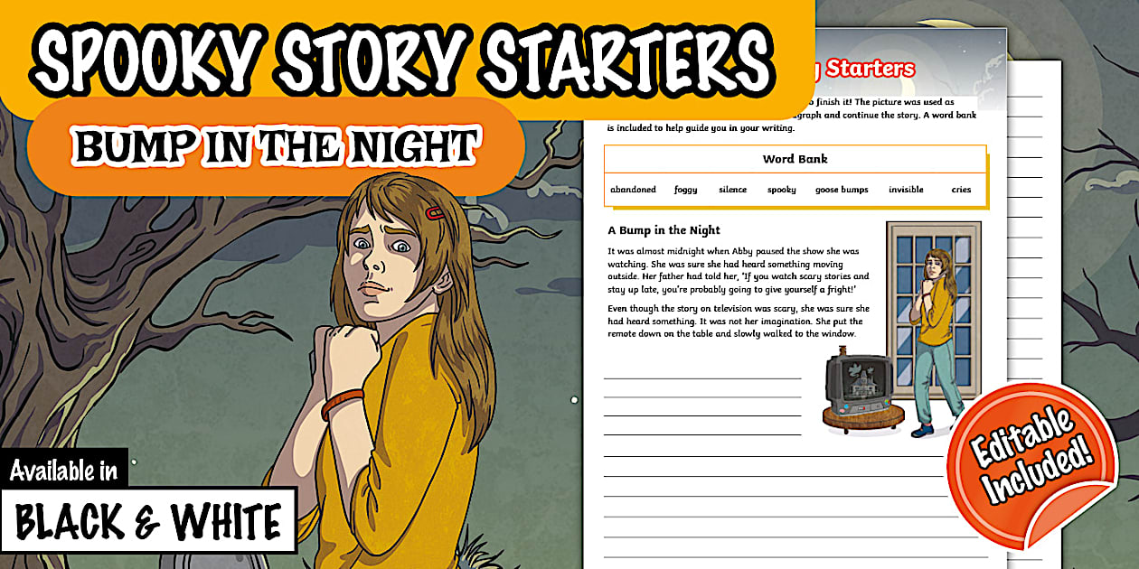 IP Eng-T4- Story Starters:Bump in Night-Assess CAPS-Editable