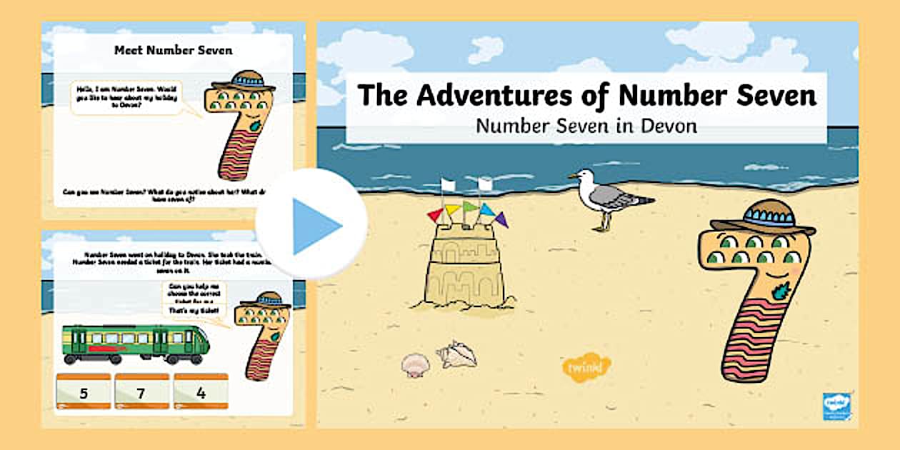 👉 The Adventures of Number Seven PowerPoint - Twinkl