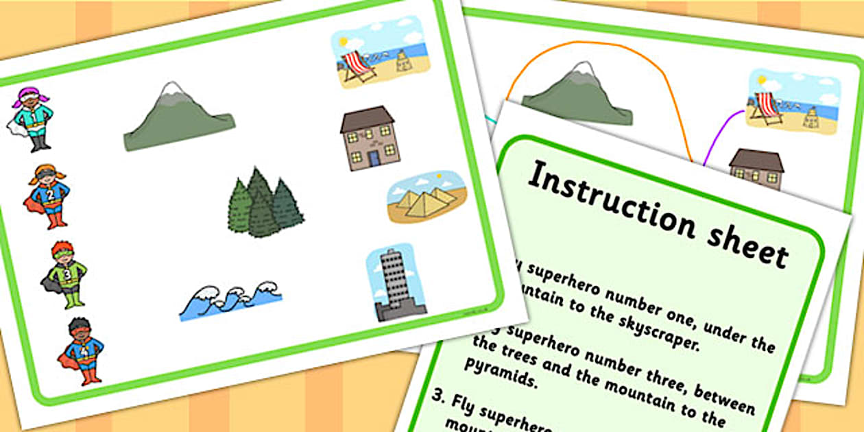 Auditory Memory Map Activity 2 (teacher made) - Twinkl