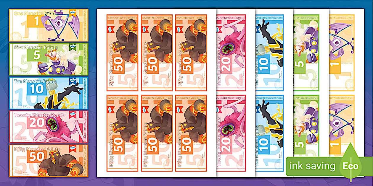 Champion Cards Monster Money