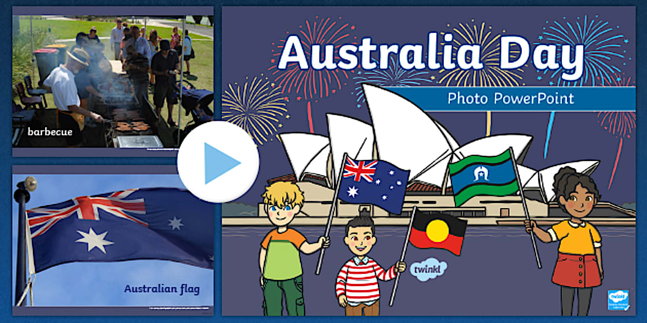 Australia Day Photo PowerPoint - Events - 3-4 (teacher made)