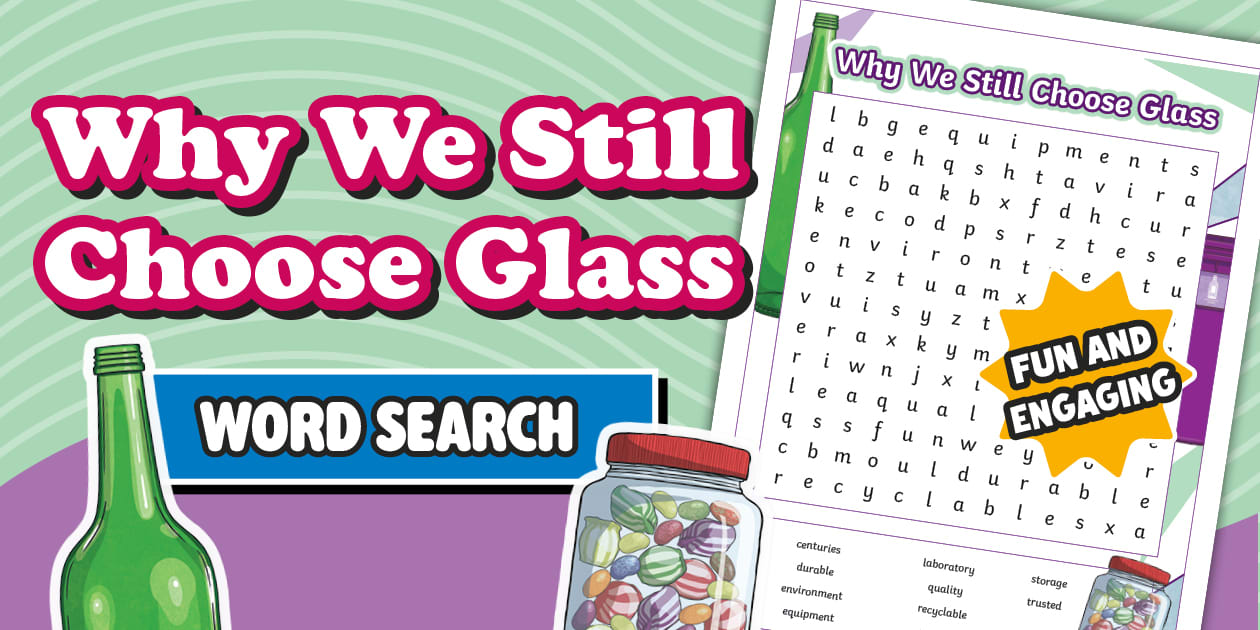Why We Still Choose Glass Word Search