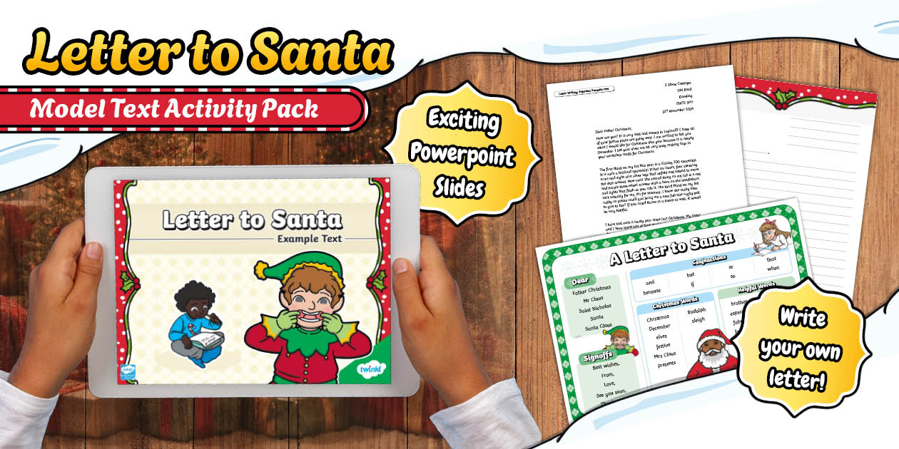 Writing Letters to Santa Resource Pack