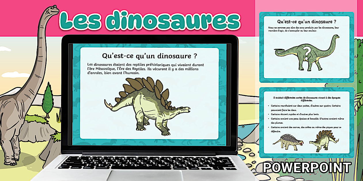 Powerpoint : Les dinosaures