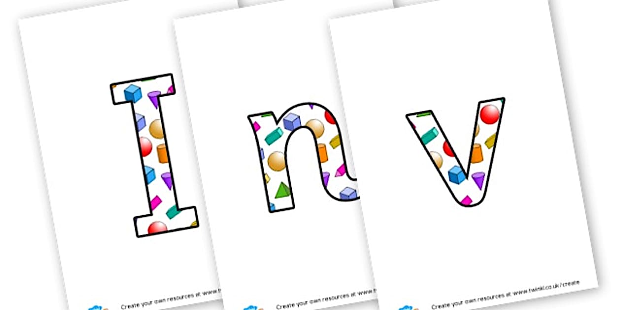 Investigation Corner Lettering (teacher made) - Twinkl