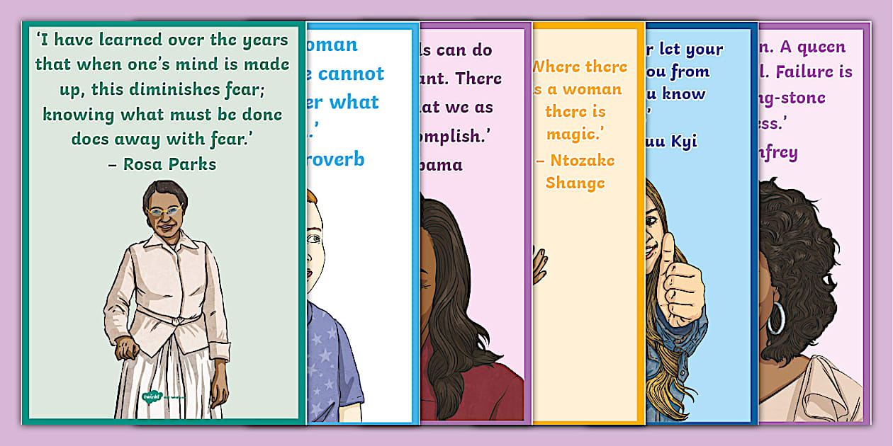 International Women's Day Quotes Display Poster Pack