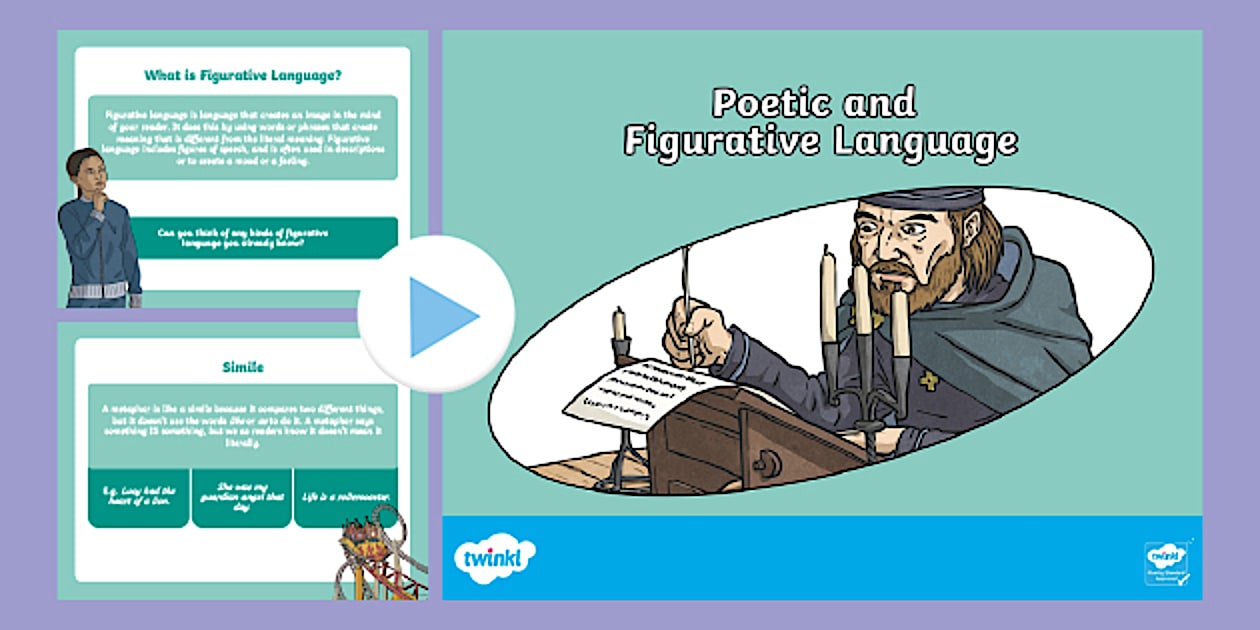 Level 3 Writing - Figurative Language PowerPoint - Twinkl