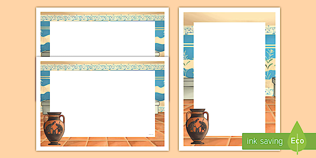 Editable Ancient Greece Writing Frames (teacher made)