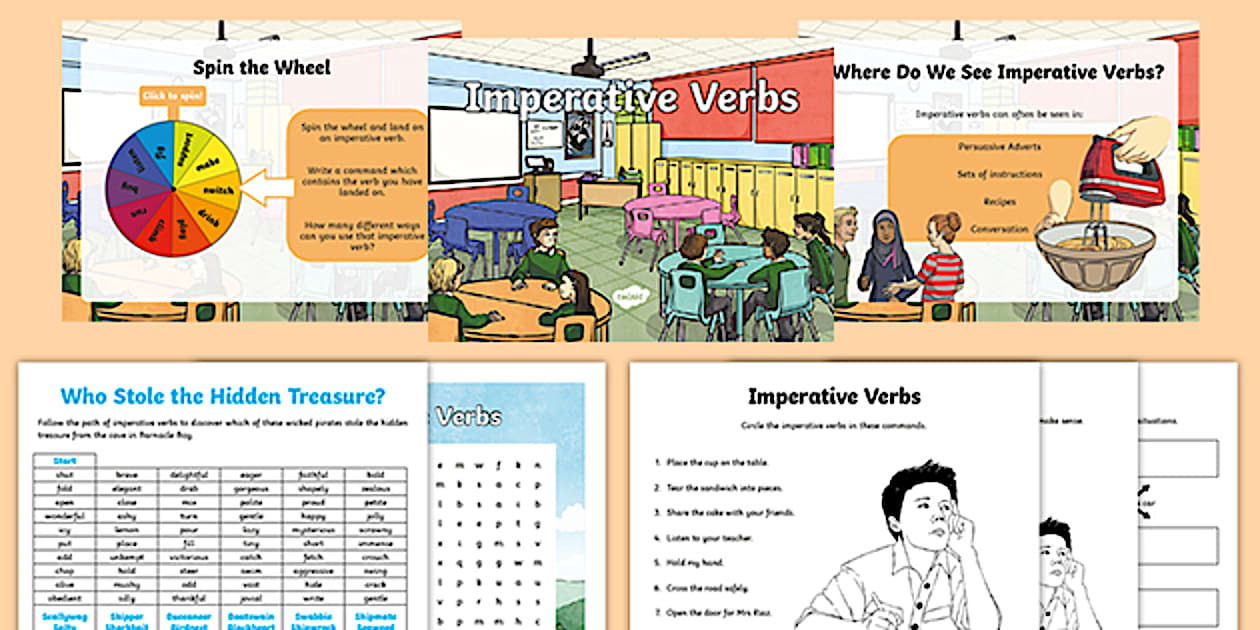Imperative Verbs Activity Pack - Master the Imperative Mood