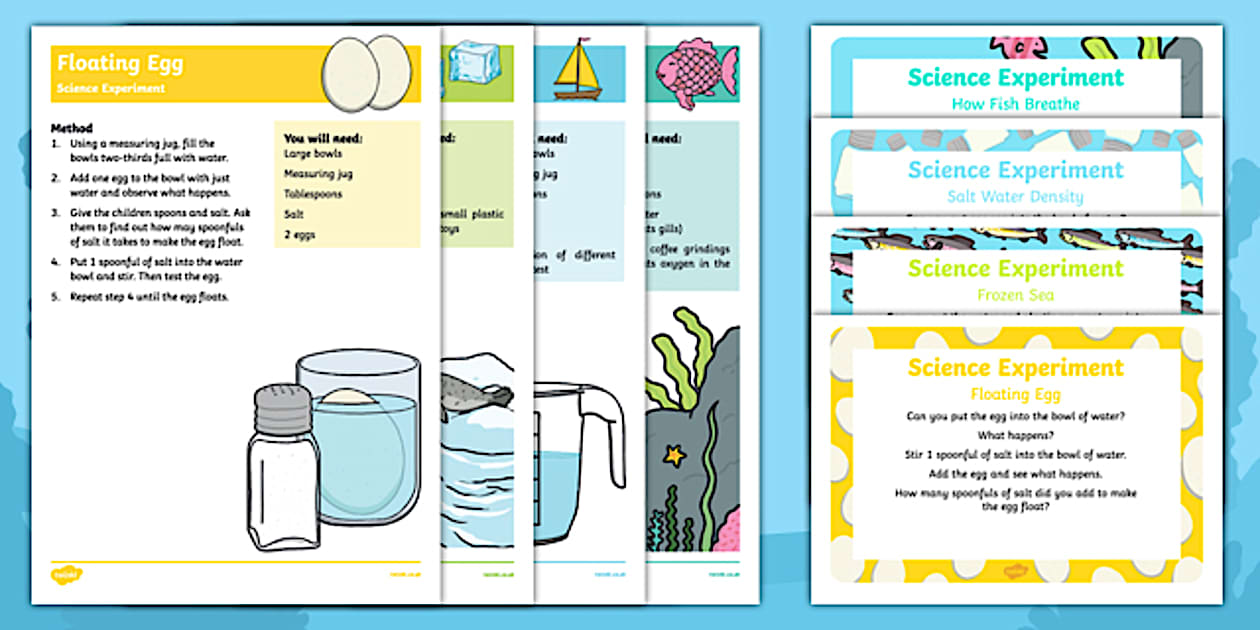 Ocean Science Experiments | Primary Resource | Twinkl