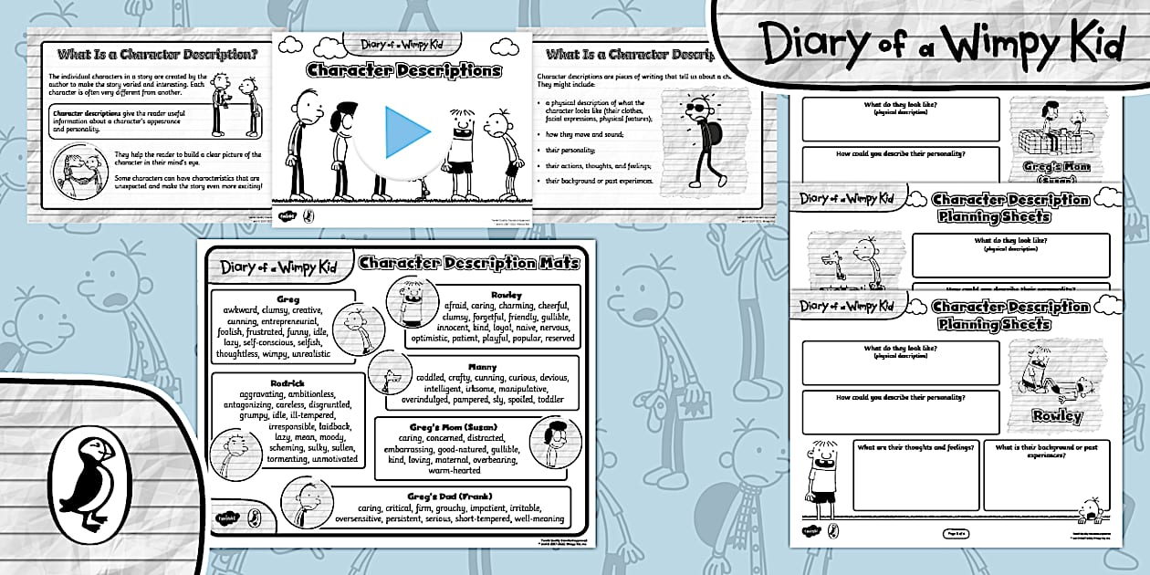 FREE! - Diary of a Wimpy Kid Free Activity Pack | Twinkl Partnership