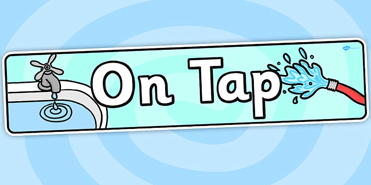 On Tap Topic Display Banner (teacher made) - Twinkl