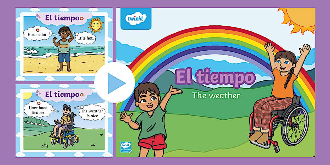 Spanish Weather PowerPoint (teacher made) - Twinkl
