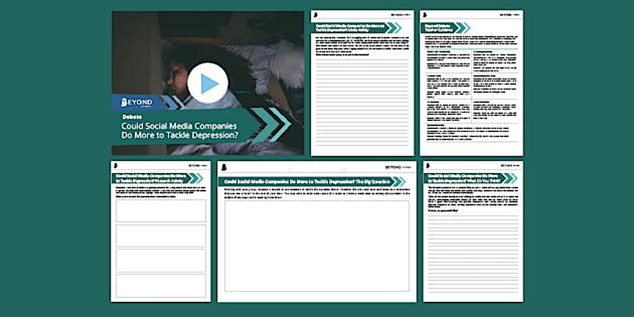 Debate Pack: Could Social Media Companies Do More to Tackle Depression?