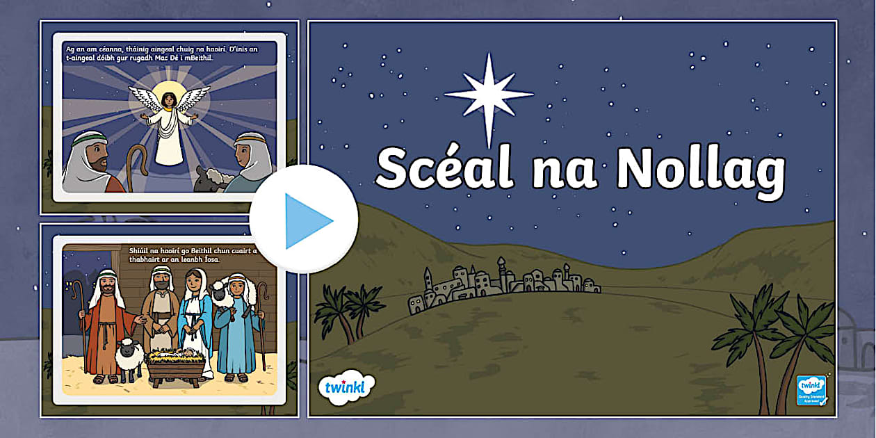 Scéal na Nollag (Teacher-Made) - Twinkl