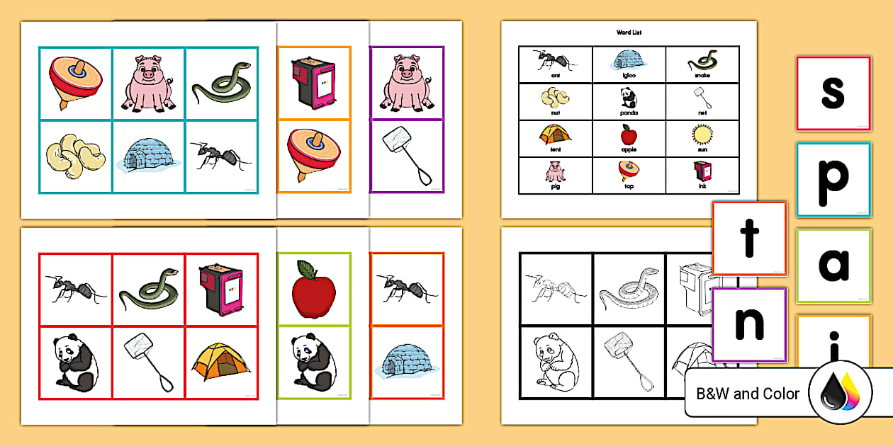 SATPIN Matching Game (teacher made) - Twinkl