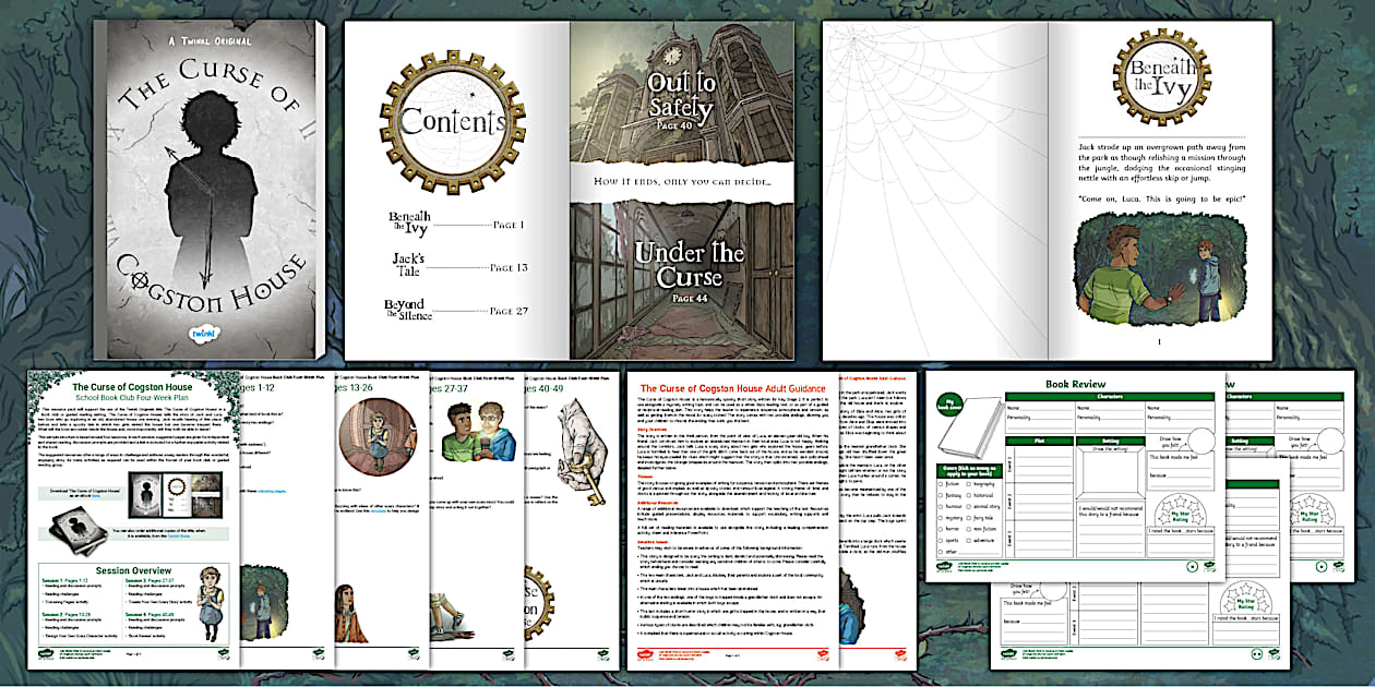 The Curse of Cogston House School Book Club Resource Pack