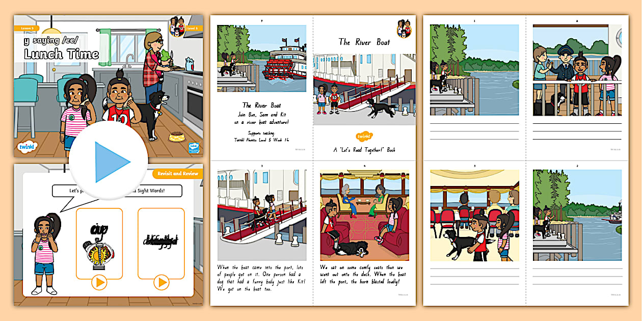 NZ Phonics: Level 5: Week 14: Lesson 5 (teacher made)