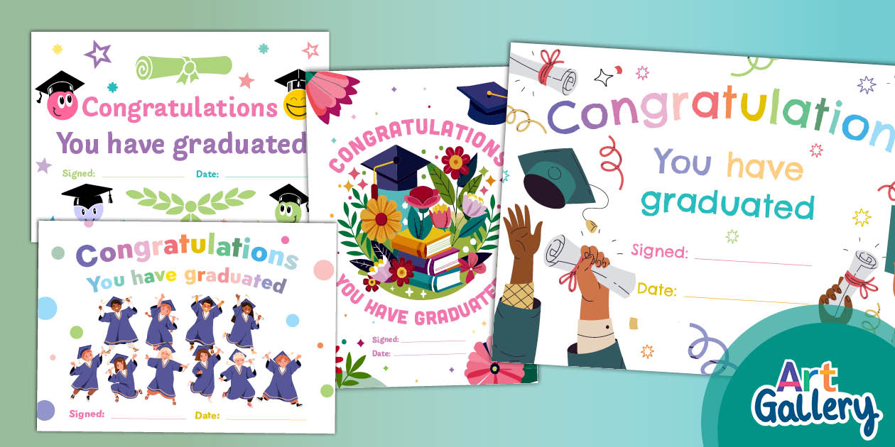 Graduation Scroll Certificate (teacher made) - Twinkl