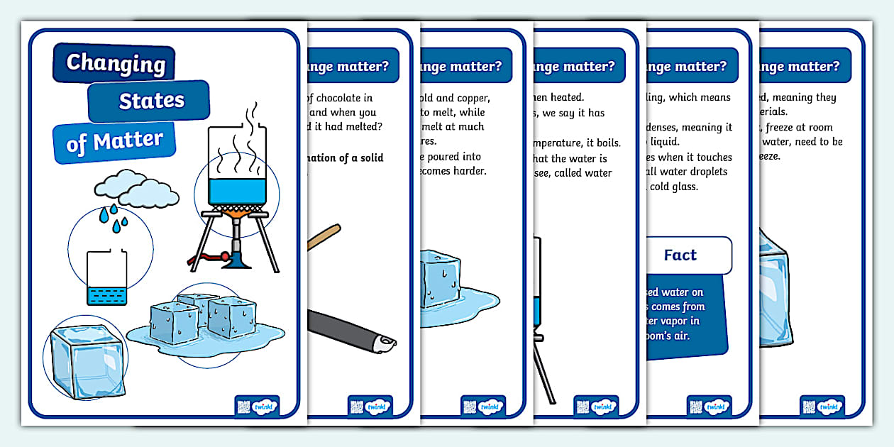 Changing States of Matter (teacher made) - Twinkl