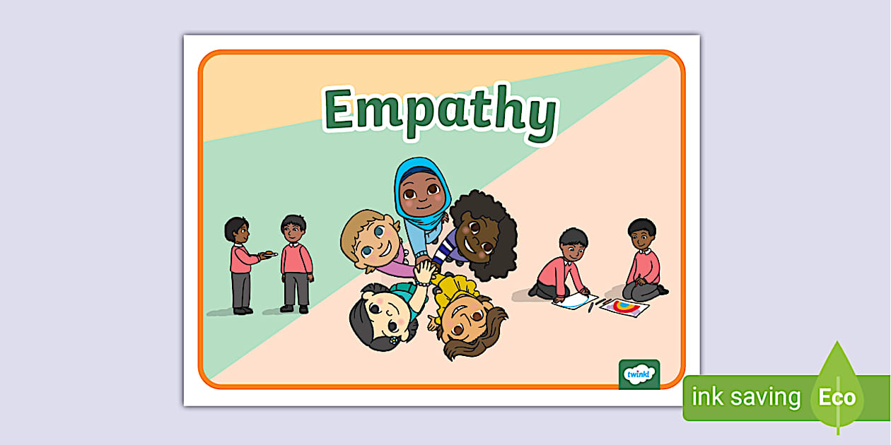 Empathy Display Poster (teacher made) - Twinkl