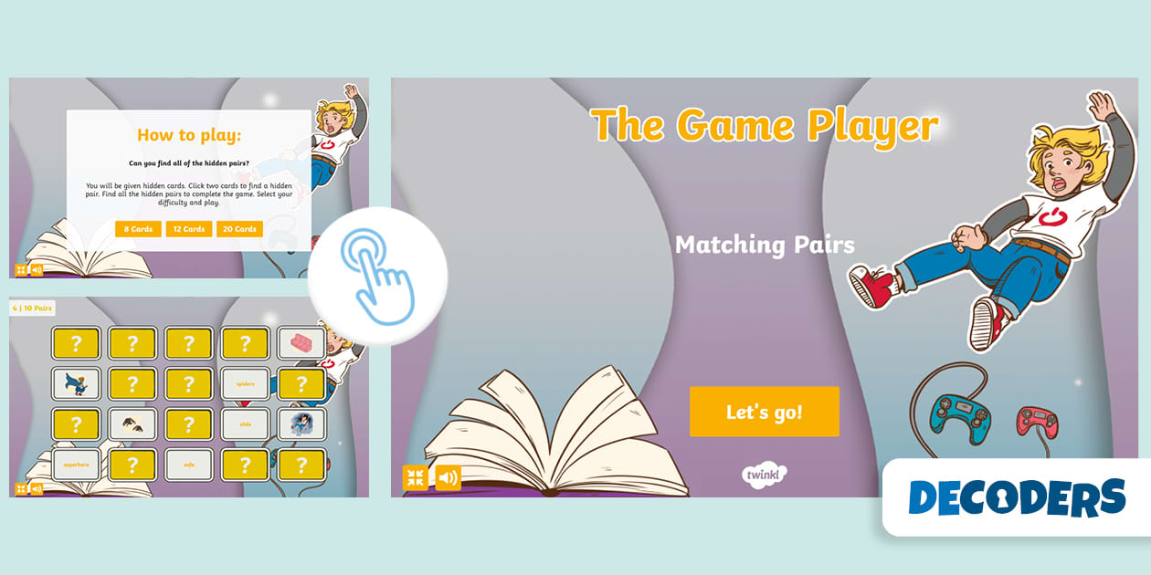 The Game Player: Interactive Word Level Activity - Decoders
