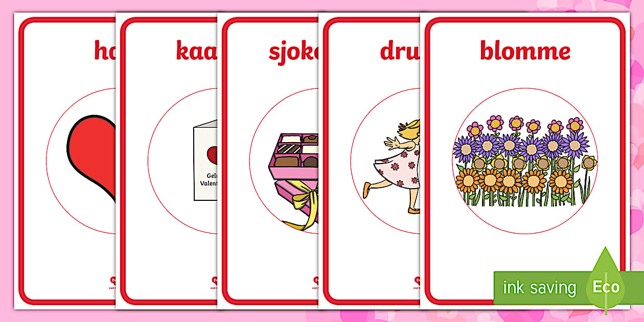 Valentynsdag Vertoon Plakkate (teacher made) - Twinkl