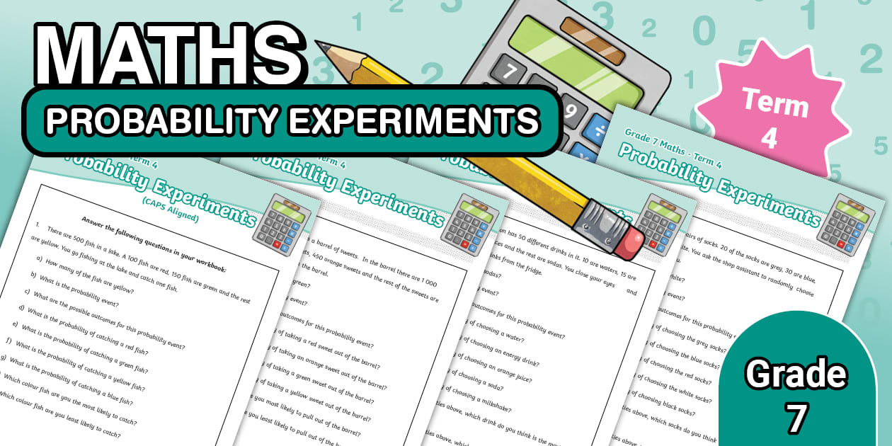 Probability Experiments - Grade 7 Term 4