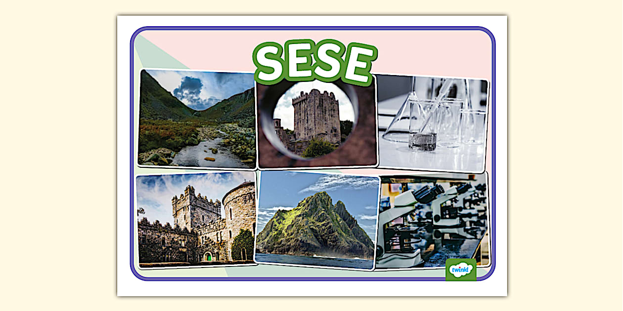 SESE Photo Display Poster (Teacher-Made) - Twinkl