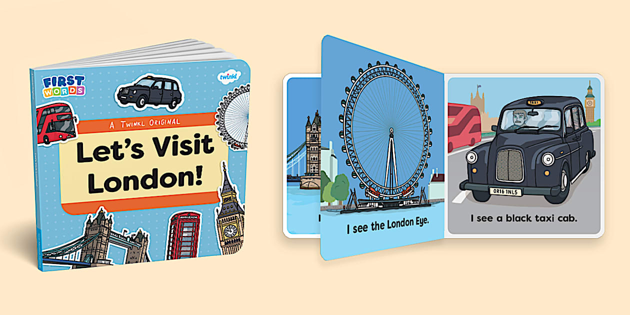 Let's Visit London! eBook (Capital Cities of the UK Book)