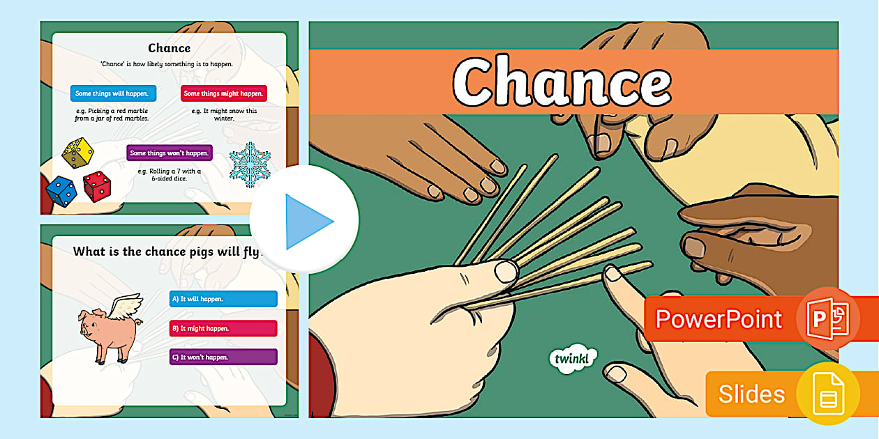 Year One Chance PowerPoint - Maths Resources (teacher made)