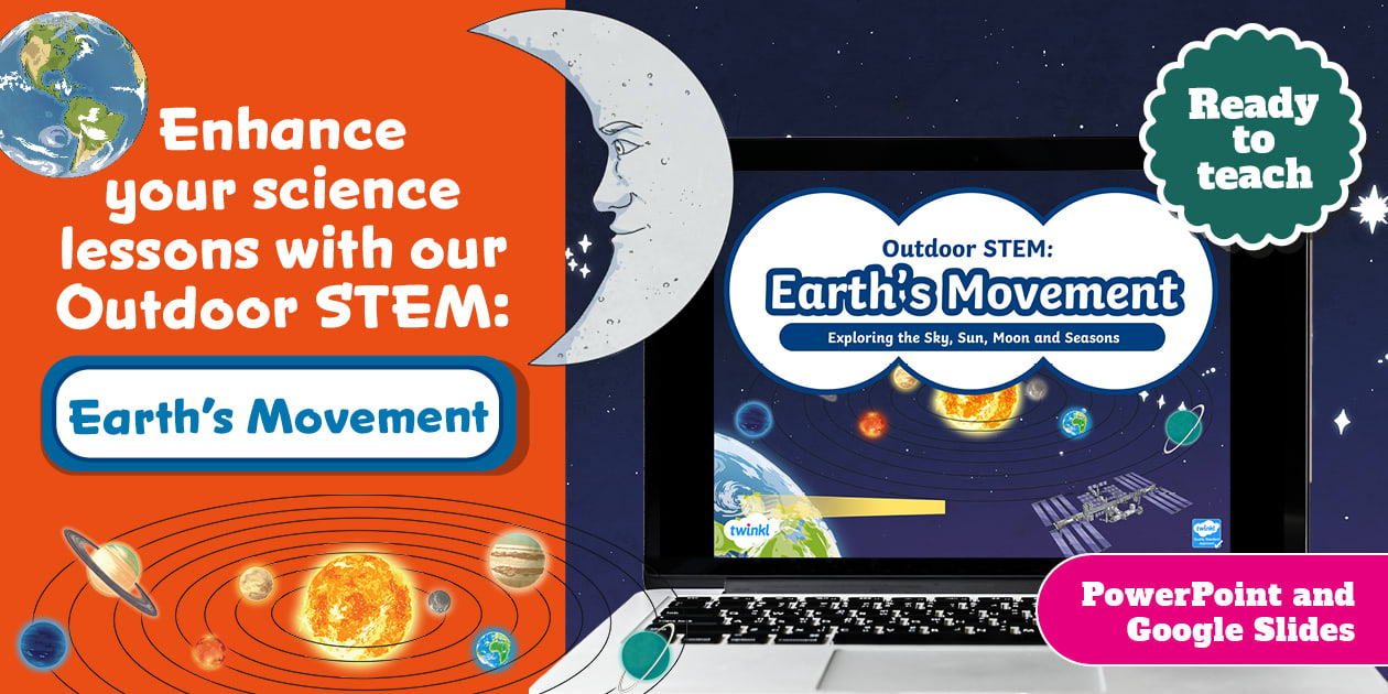 Outdoor STEM: Earth's Movement PowerPoint