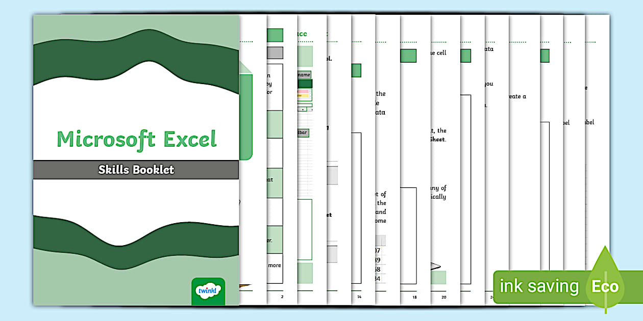 SEND: Older Learners: Microsoft Excel Skills Booklet
