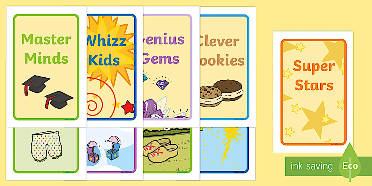 👉 IKEA Tolsby/Fiestad Group Table Names Frames - Twinkl