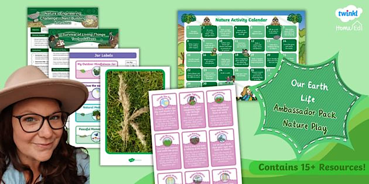 FREE! - Our Earth Life Nature Play Ambassador Pack - Twinkl