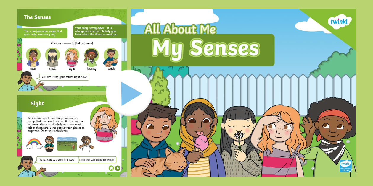 EYFS All About Me - My Senses PowerPoint | Twinkl - Twinkl