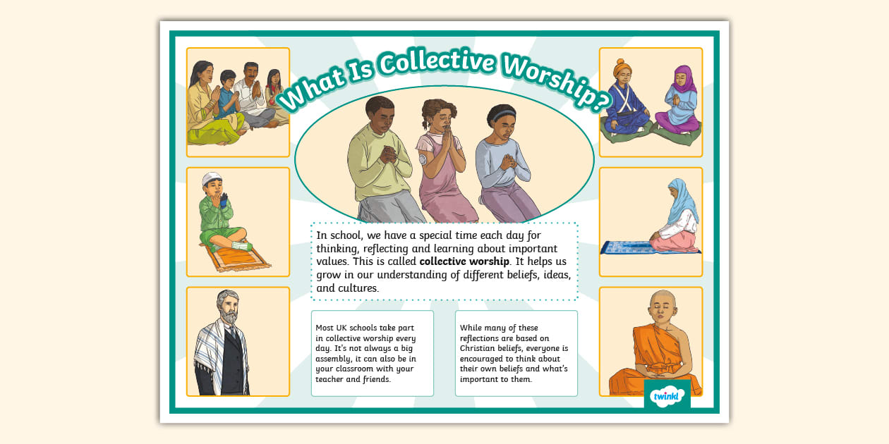 What Is Collective Worship? Information Display Poster