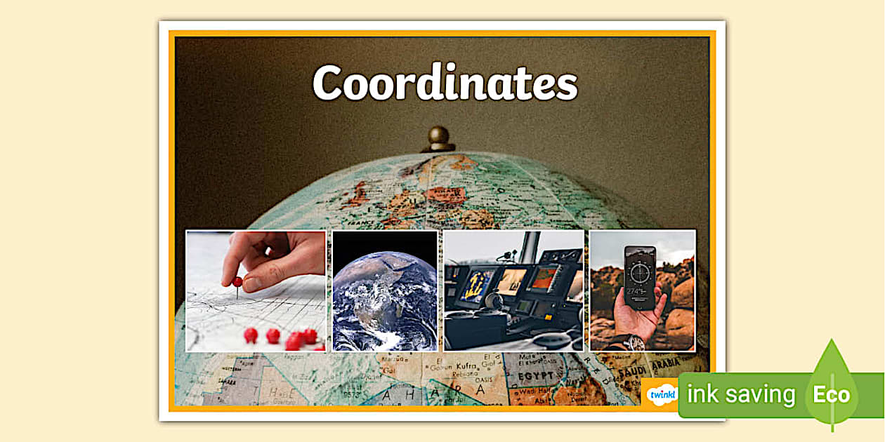 👉 Coordinates Photo Display Poster (teacher made)