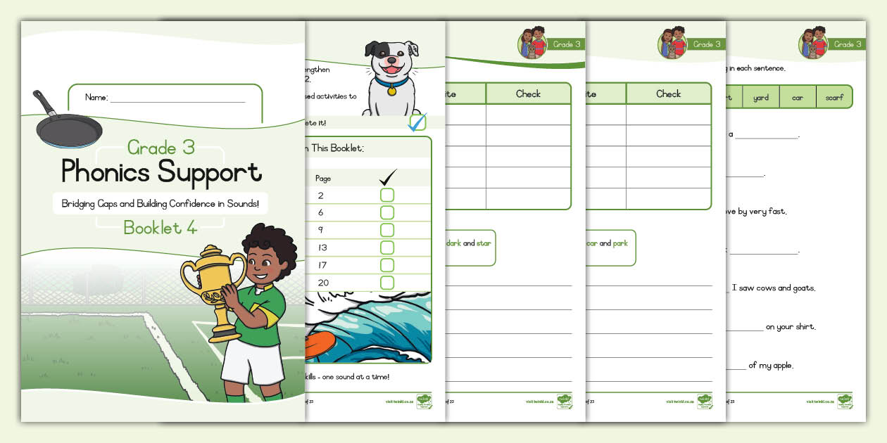 Grade 3 Phonics Support Booklet 4