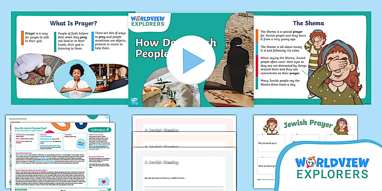 RE: Sacred Places in Judaism: KS1 Lesson Pack 3