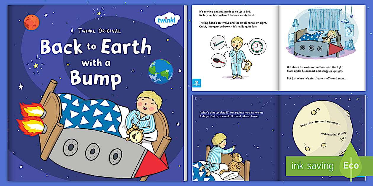 Back to Earth with a Bump | Best Space Storybooks for EYFS