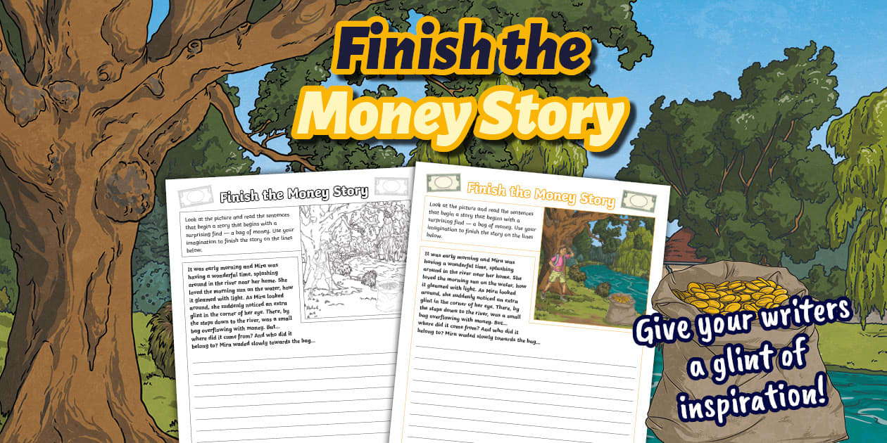 Finish the Money Story Writing Template