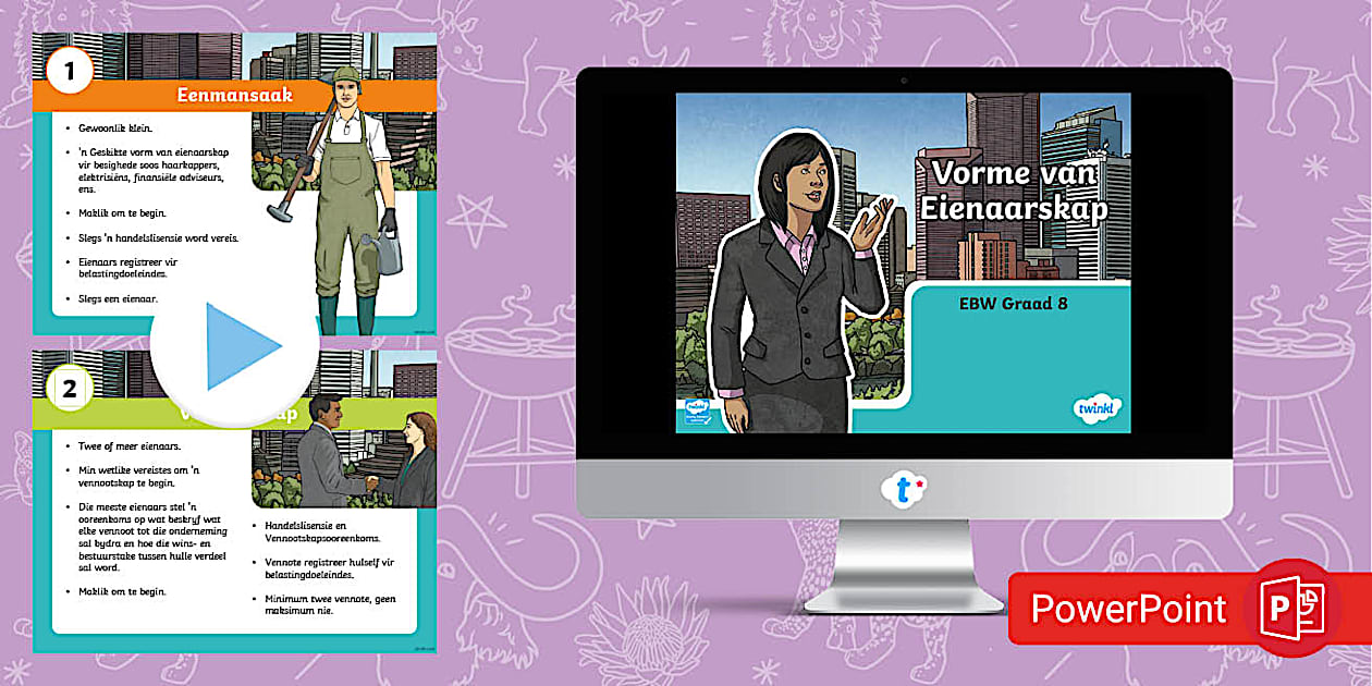 Vorme van Eienaarskap PowerPoint (teacher made) - Twinkl