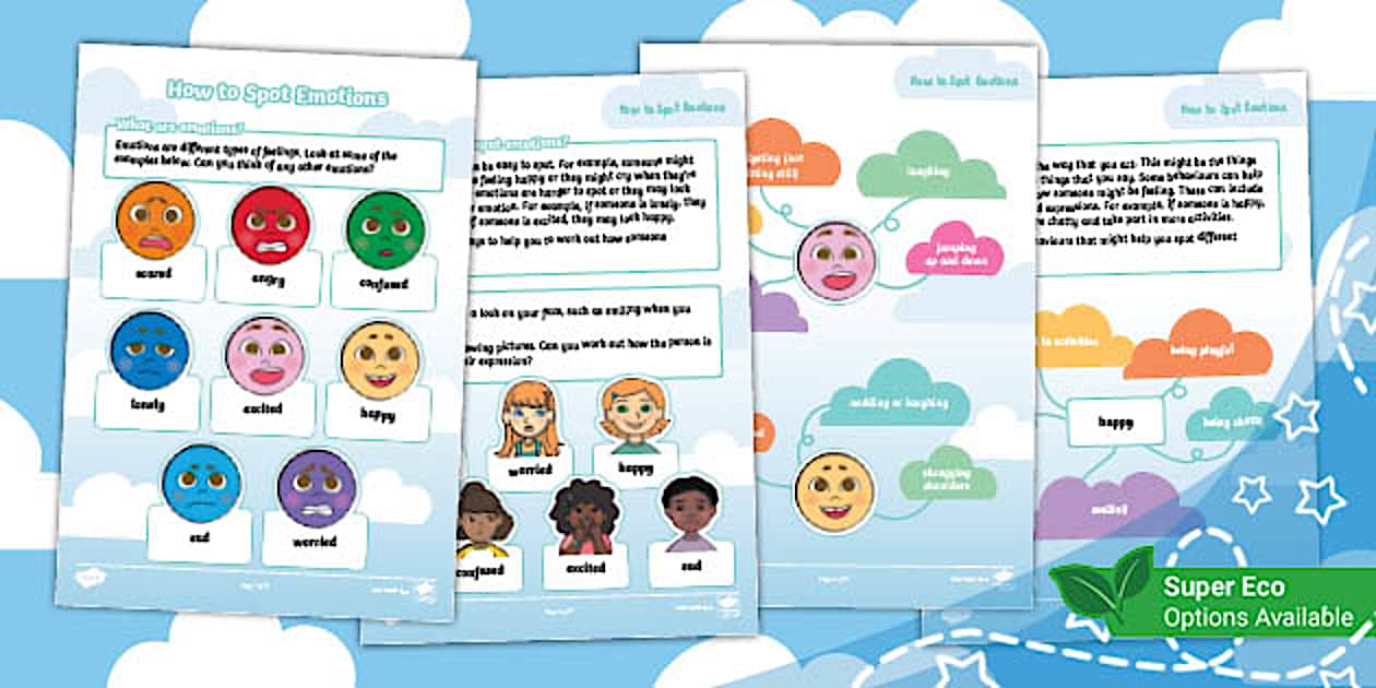 How to Spot Emotions (Teacher-Made) - Twinkl