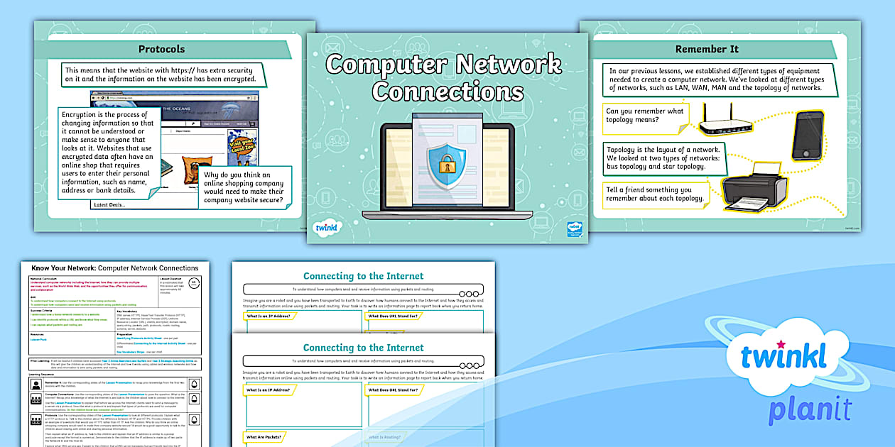 Computing- Computer Network Connections- Year 6- Lesson 3
